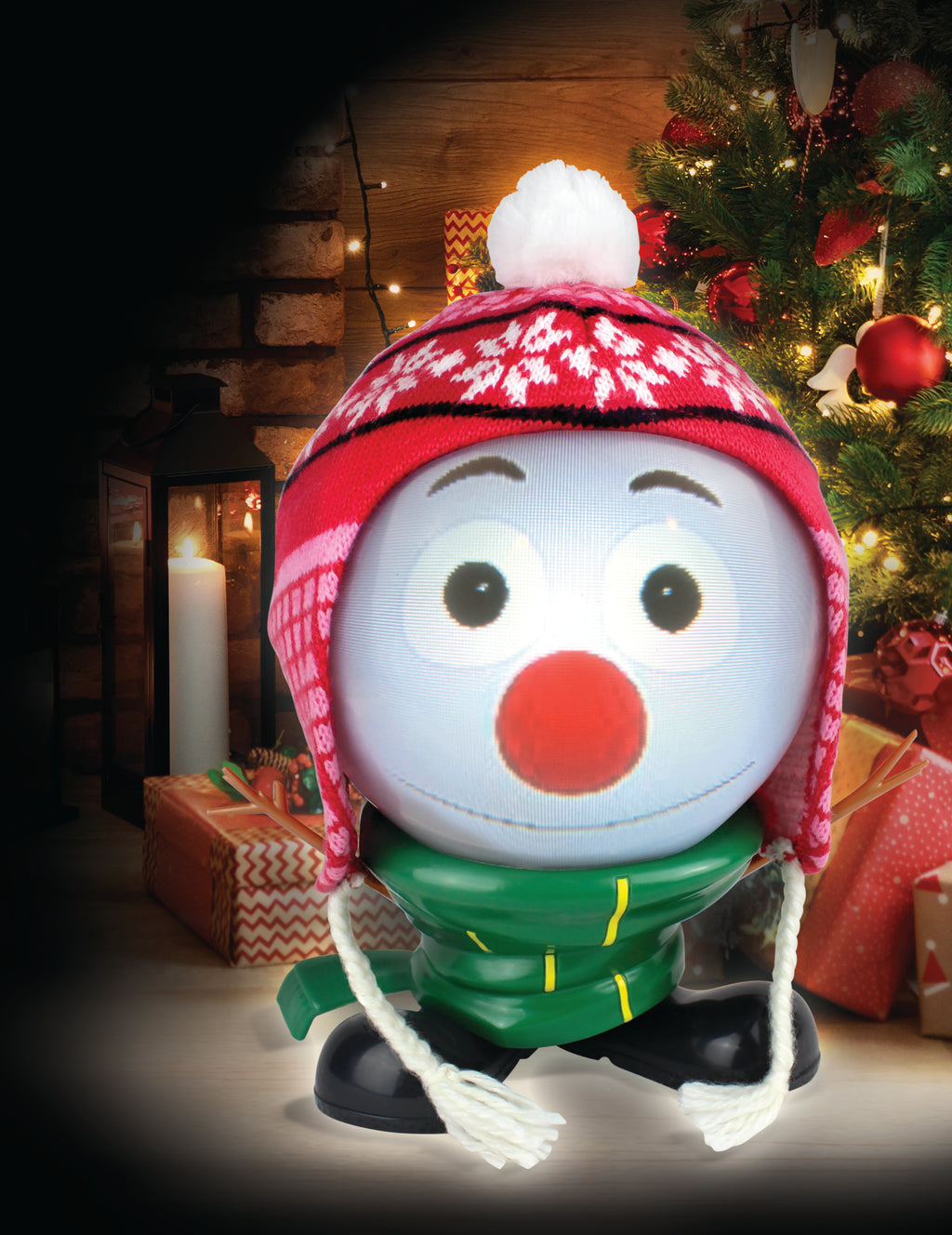 Mr. Chill Talking Animated Snowman with Built in Projector & Speaker P ...